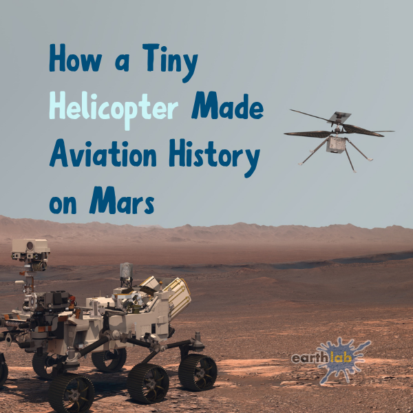 How a Tiny Helicopter Made Aviation History on Mars | Earth Lab Inc.